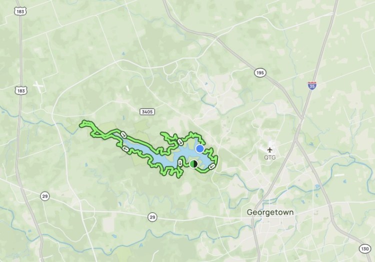 A Guide to Lake Georgetown’s Good Water Loop – The Adventures of the ...